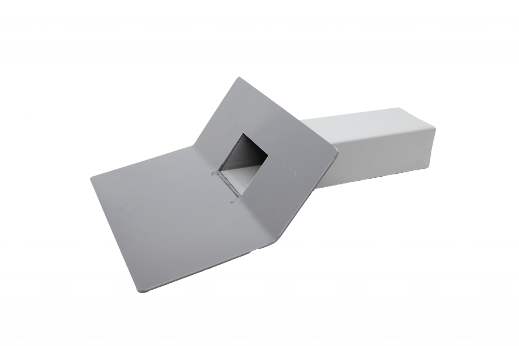 Stadsuitloop PVC 45° - DeDakgroothandel