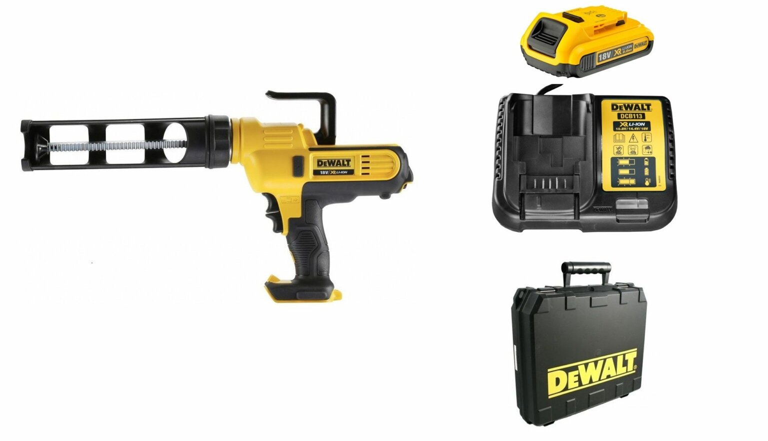DeWALT DCE560D1 Accu Kitspuit - DeDakgroothandel